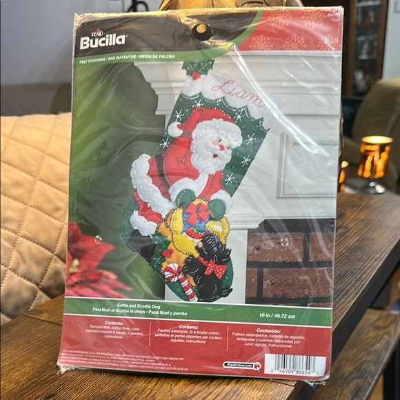 Bucilla | Holiday | Bucilla Festive Santa And Dog Stocking Kit | Poshmark